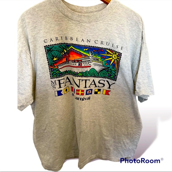 Carnival | Shirts | Vtg Mens Single Stitch Grey Carnival Caribbean ...
